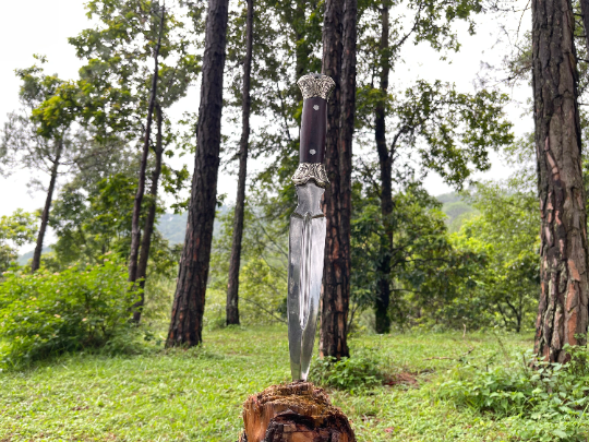 10 Inch Dagger knife| Balance oil tempered Knife | Ready to use hand f ...